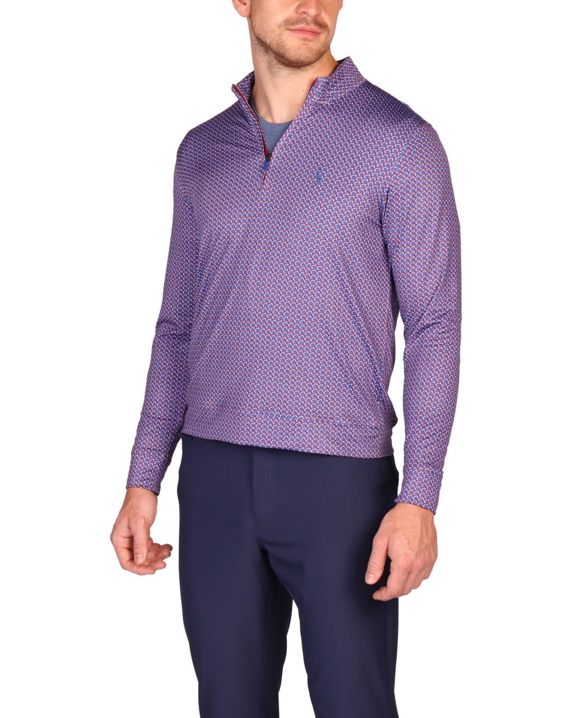 Click here for Tailorbyrd Mens Footballs Performance Quarter Zip... prices