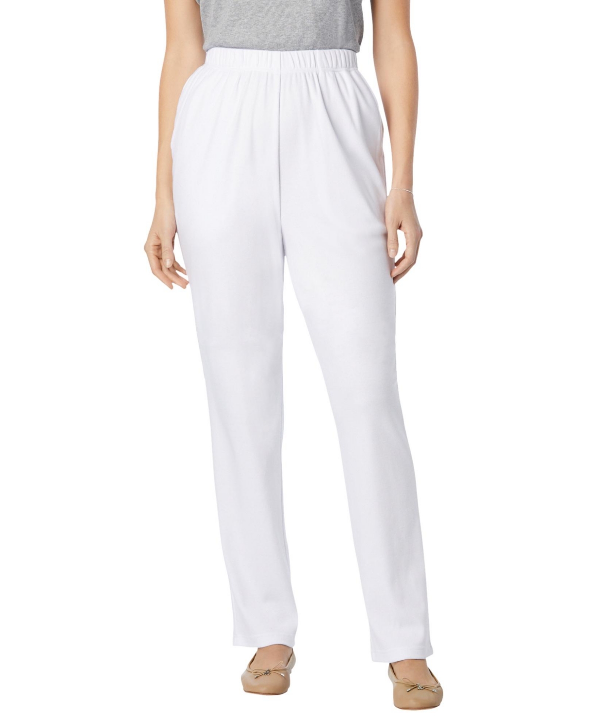 Click here for Woman Within Womens Within Tall 7-Day Knit Straigh... prices