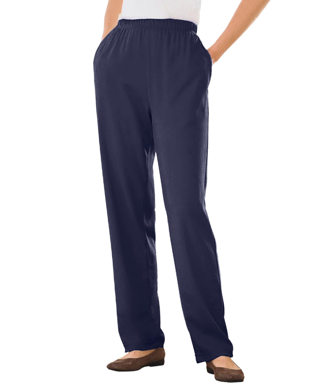 Click here for Woman Within Plus Size Within 7-Day Knit Straight... prices