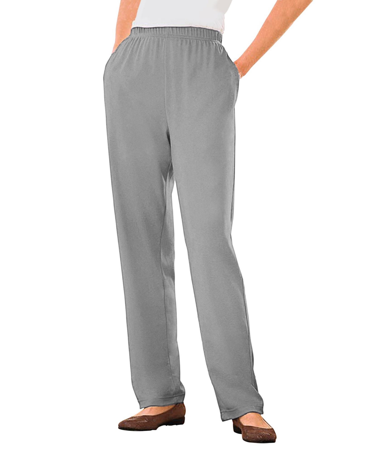 Click here for Woman Within Womens Within Tall 7-Day Knit Straigh... prices