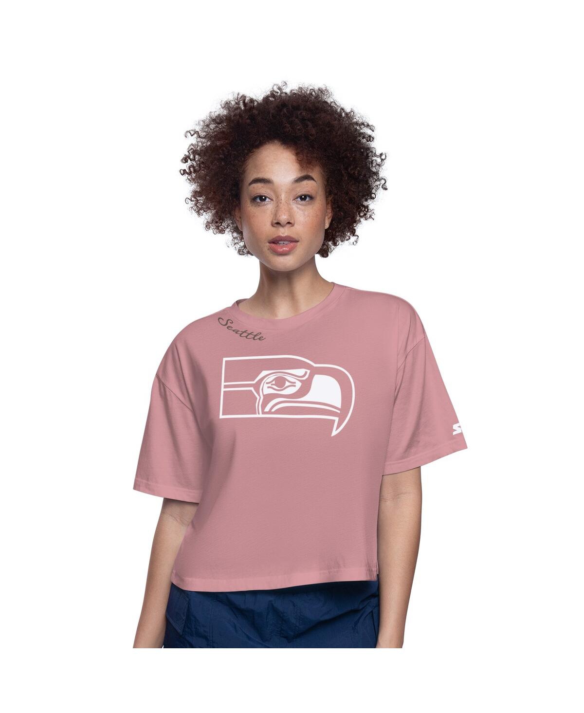 Click here for Starter Womens Pink Seattle Seahawks Play the Ball... prices