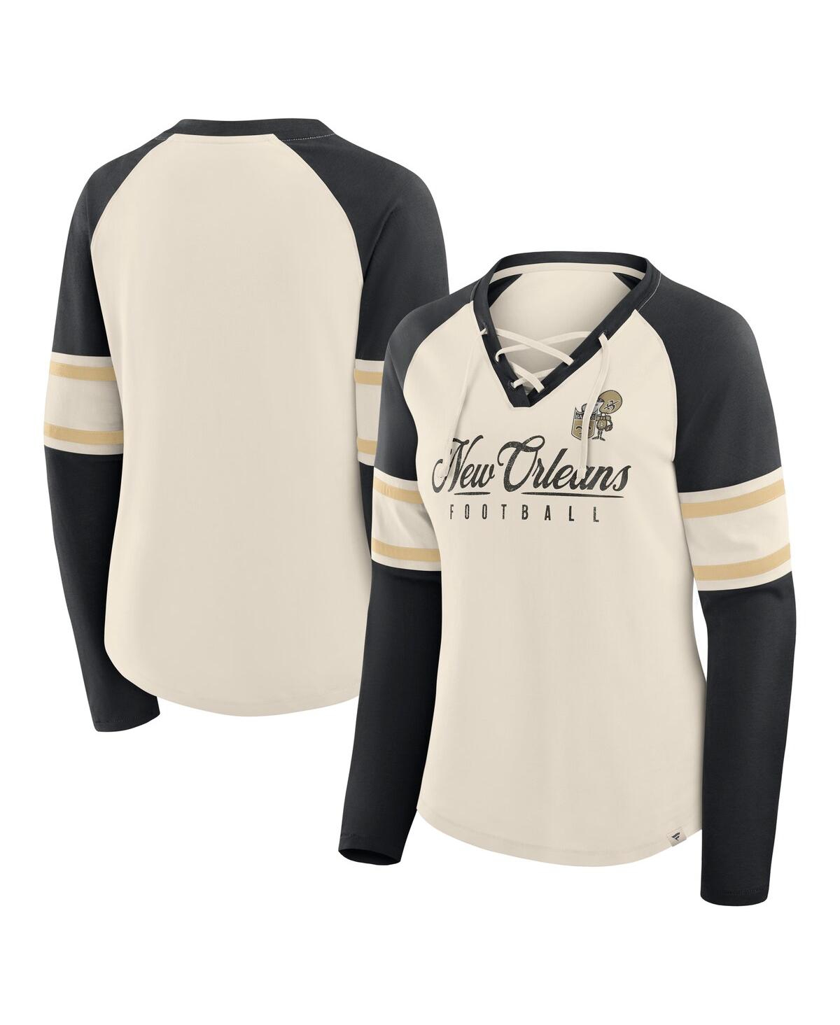Click here for Fanatics Womens Cream/Black New Orleans Saints Hom... prices