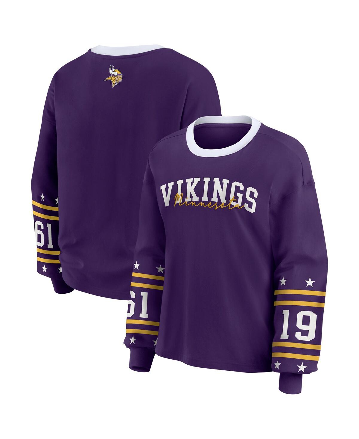 Click here for Wear by Erin Andrews Womens Purple Minnesota Vikin... prices