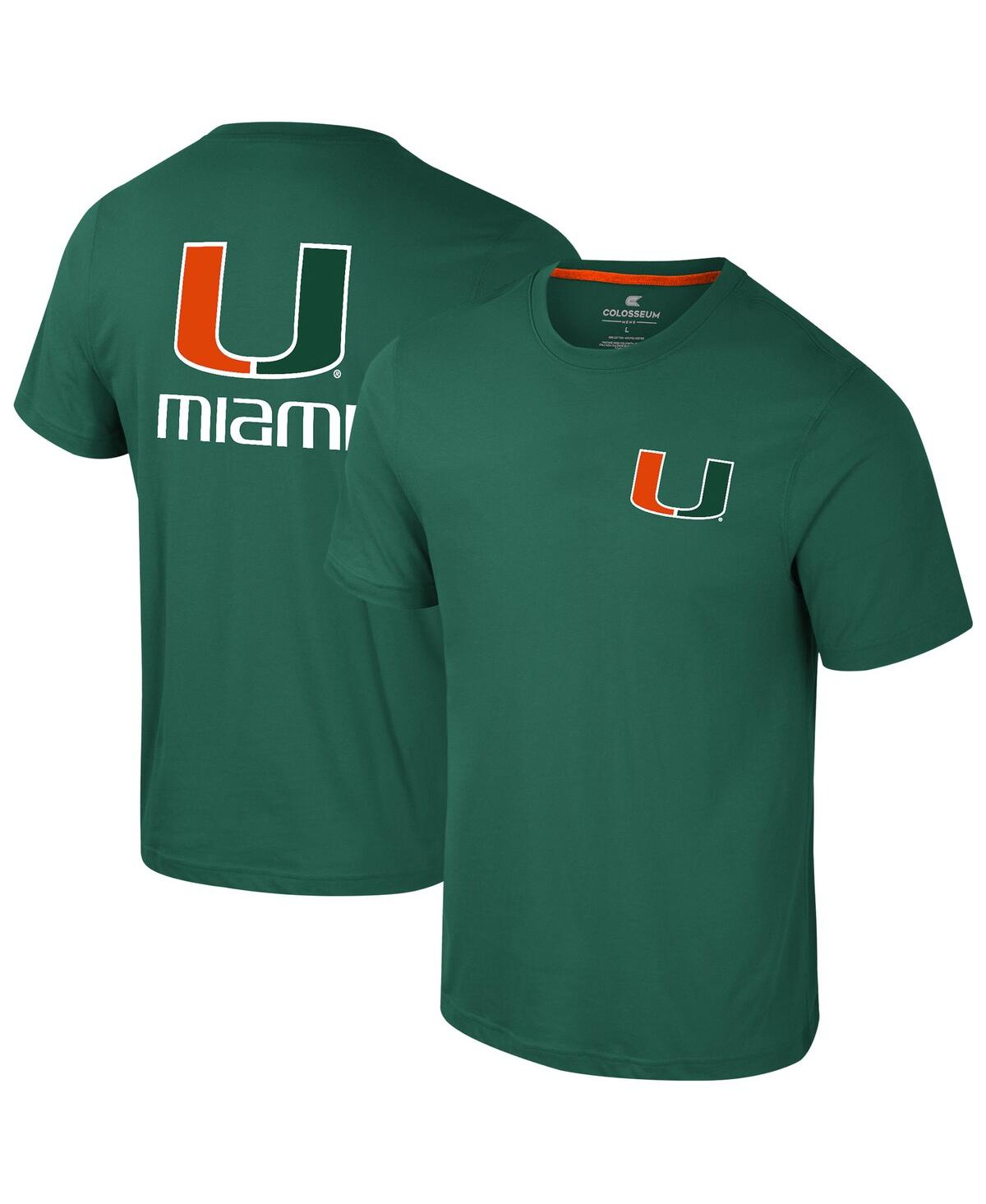 Click here for Colosseum Mens Green Miami Hurricanes Logo Lockup... prices