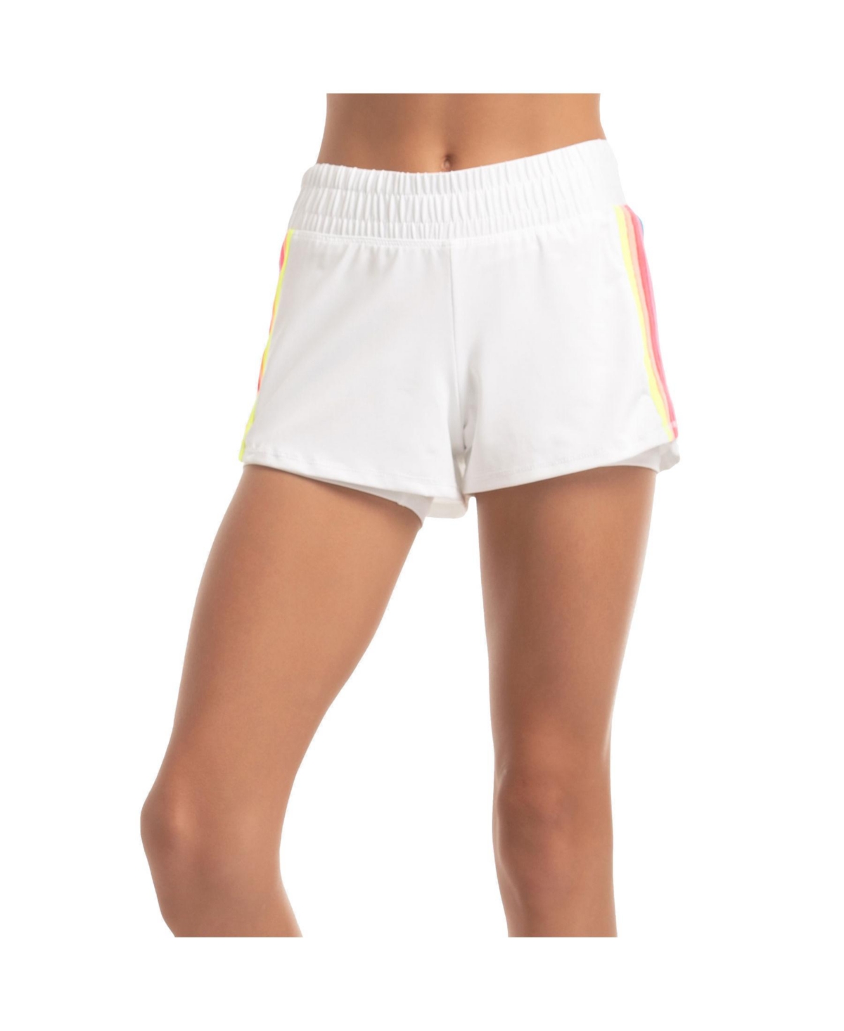 Click here for Lucky In Love Prisma Girls Golf Shorts - Rainbow prices