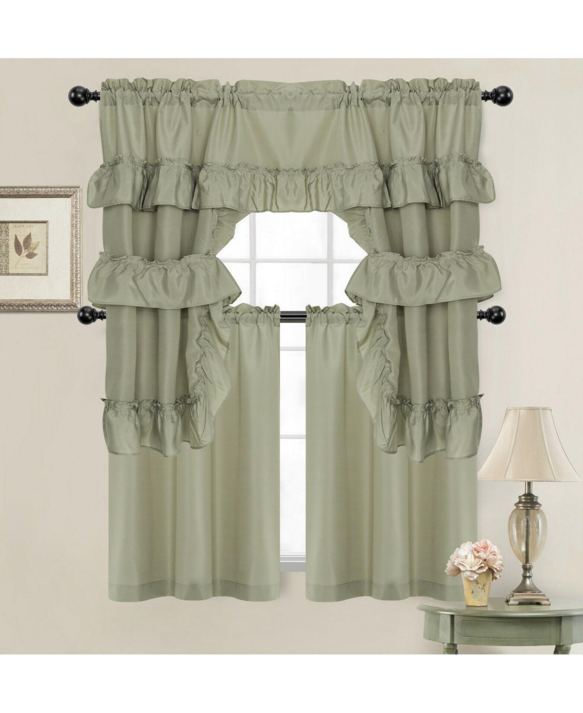 Click here for Kate Aurora Country Farmhouse Living Solid Colored... prices