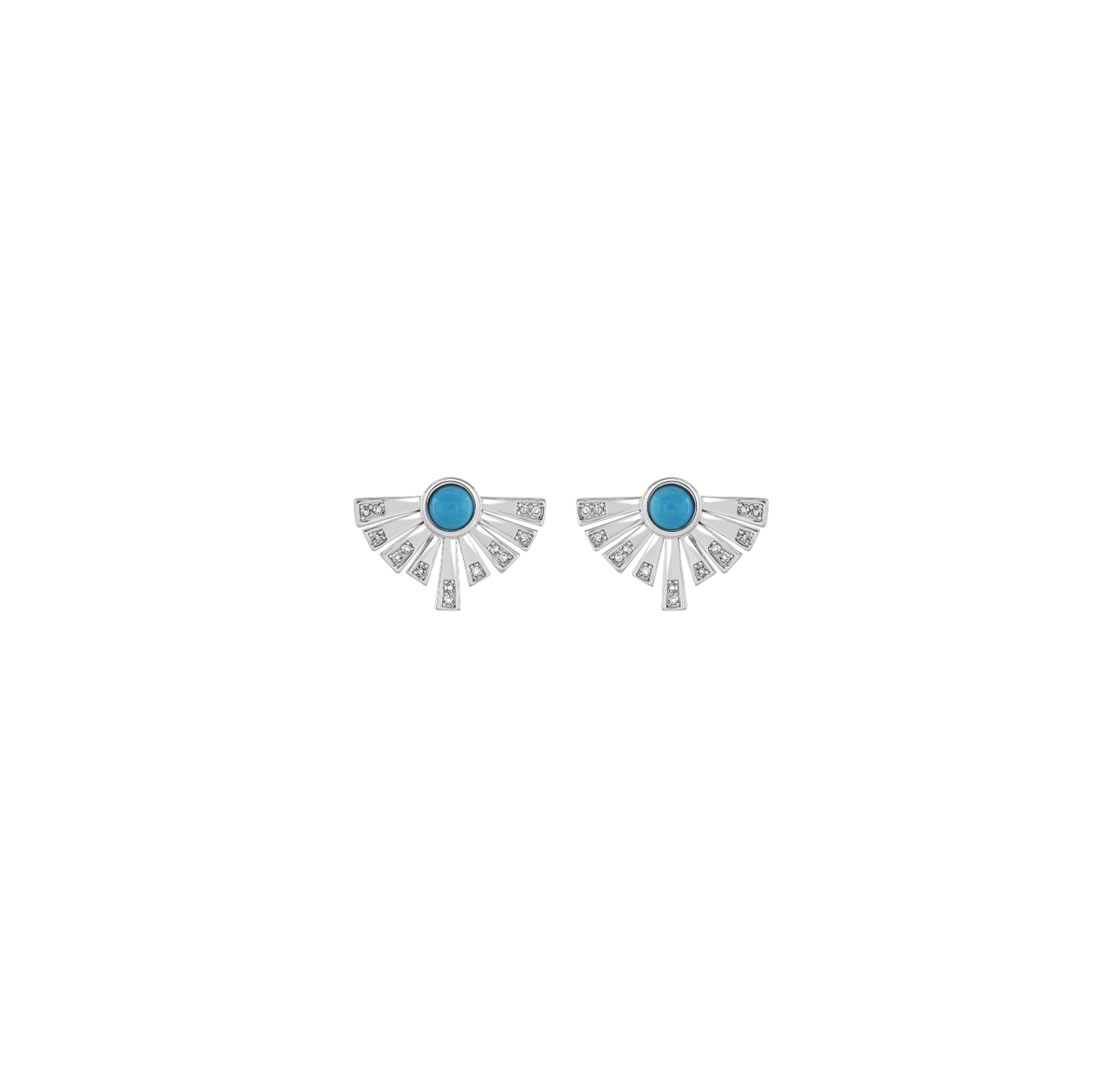 Click here for Lucy Quartermaine Egyptian Turqoise Studs - Sterli... prices