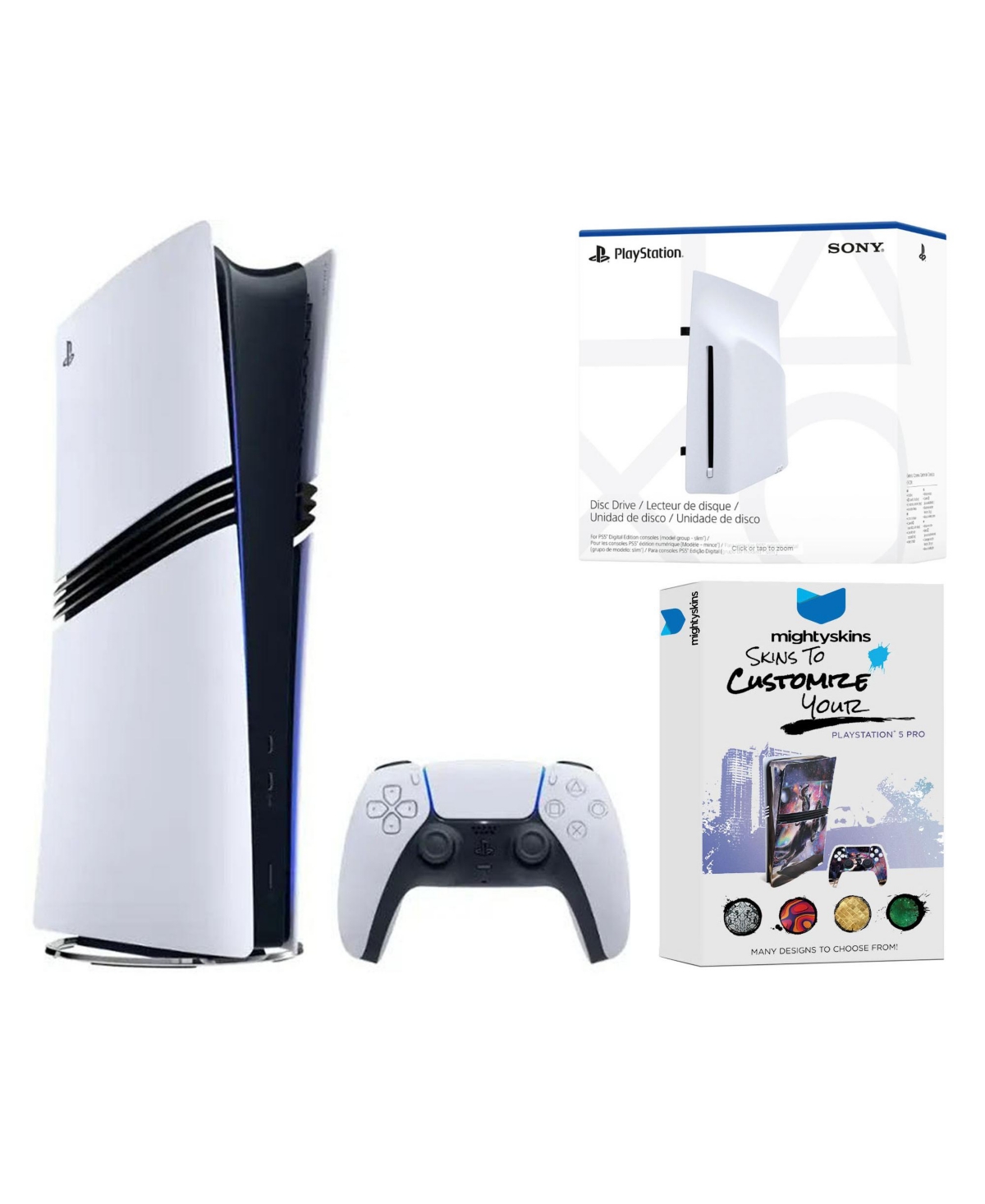 Click here for Sony PlayStation 5 Pro Digital Bundle with Disc Dr... prices