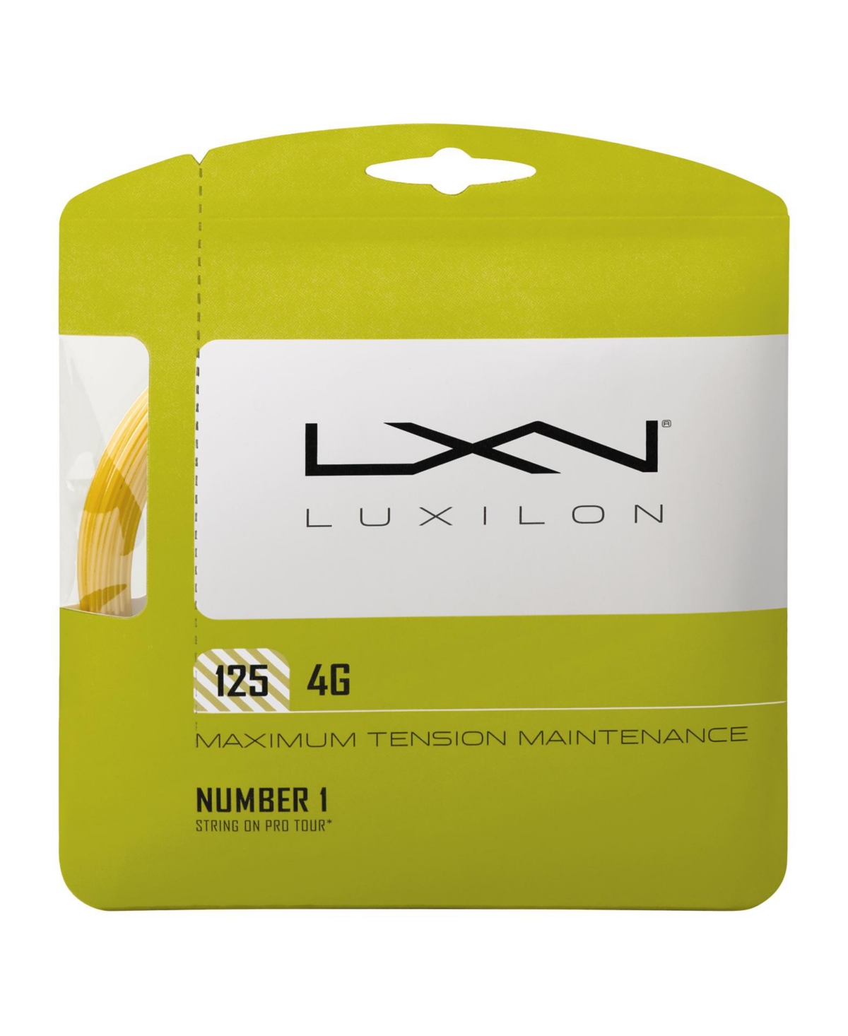 Click here for Luxilon 4G Gold 125mm 17g Tennis String prices