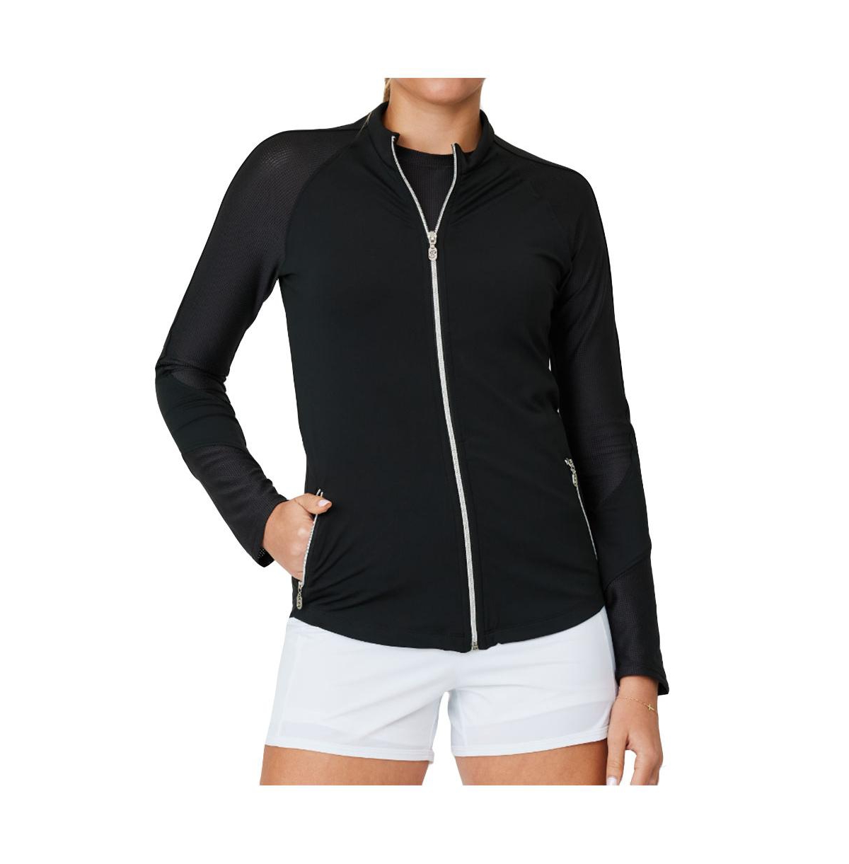 Click here for Sofibella Womens Staples Tennis Jacket - Black prices