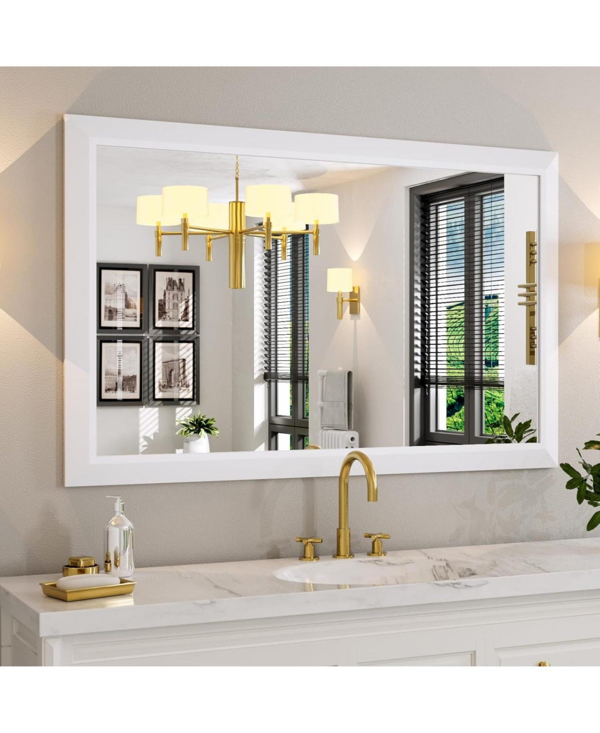 Click here for Amorho Bathroom Mirror  48" x 30" Inch T... prices