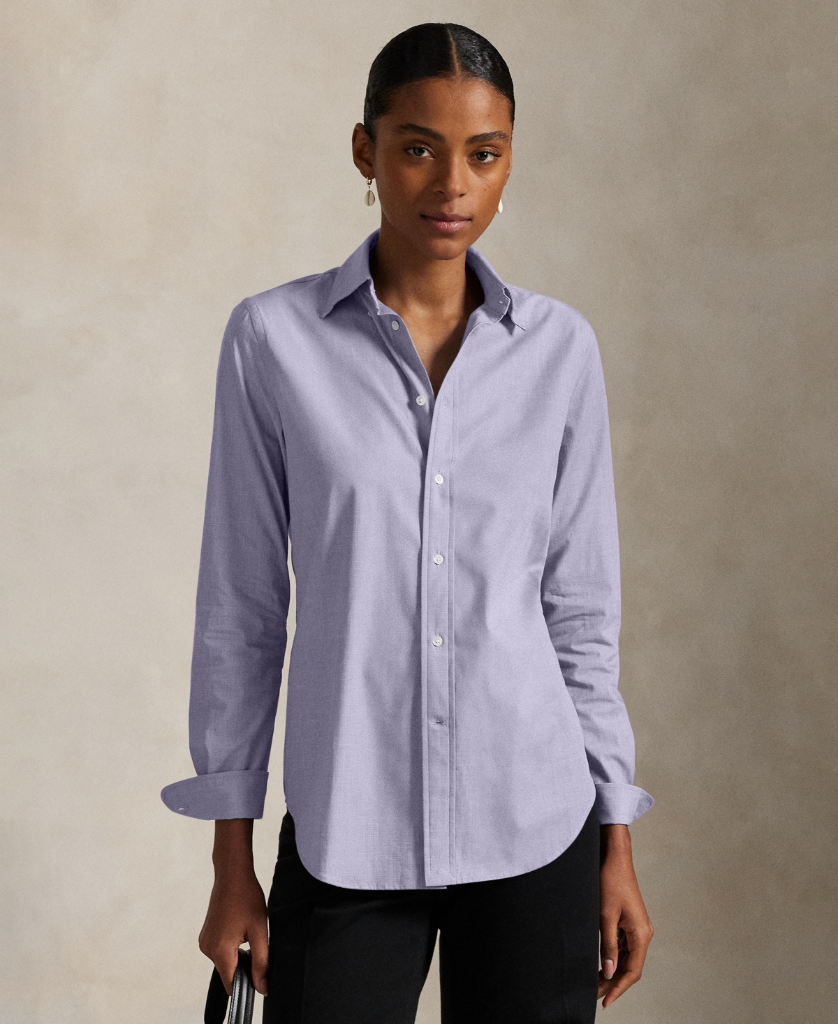 Click here for Polo Ralph Lauren Womens Stretch Slim Fit Cotton S... prices