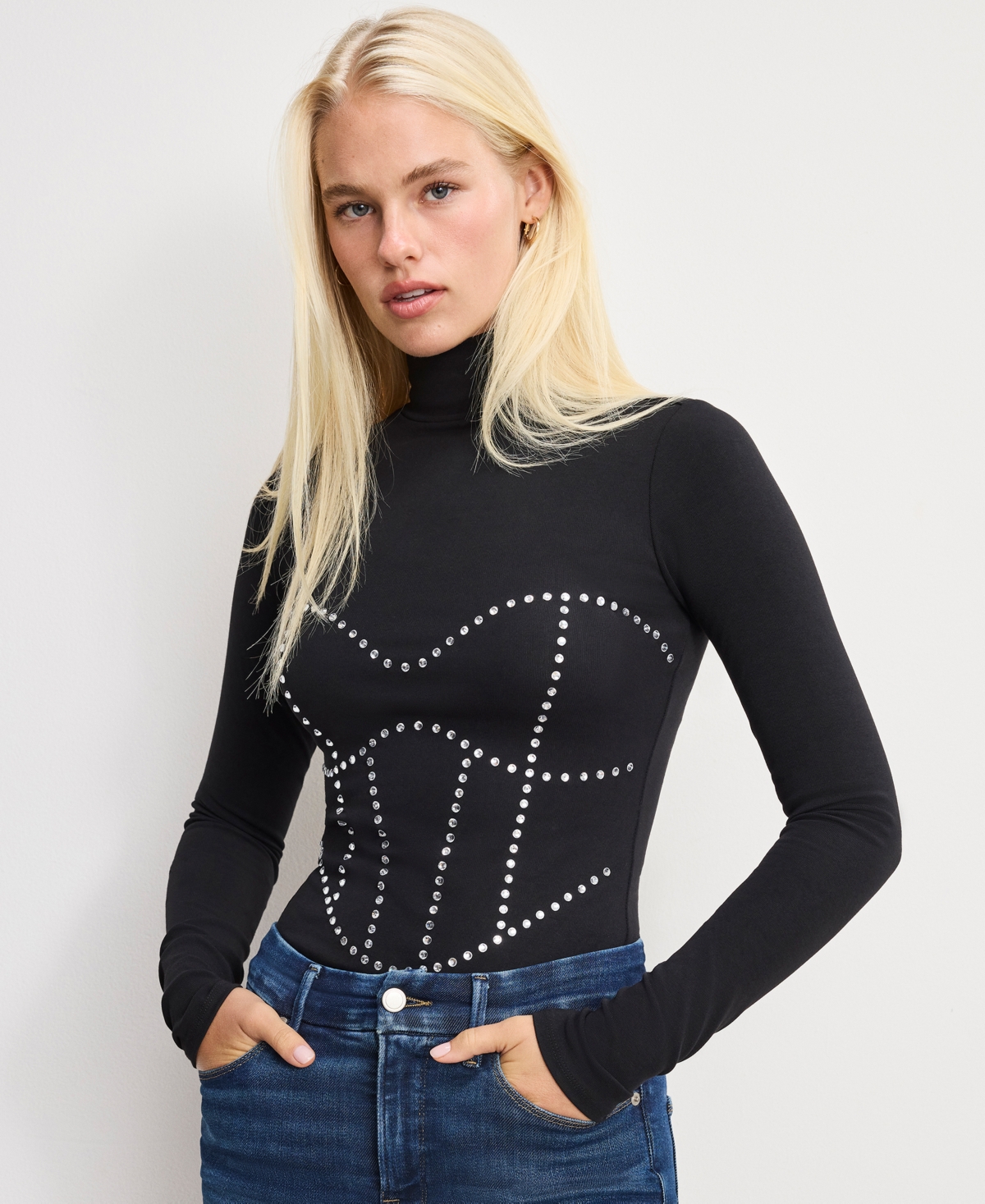 Click here for Good American Womens Dolly Jolean Crystal Corset B... prices