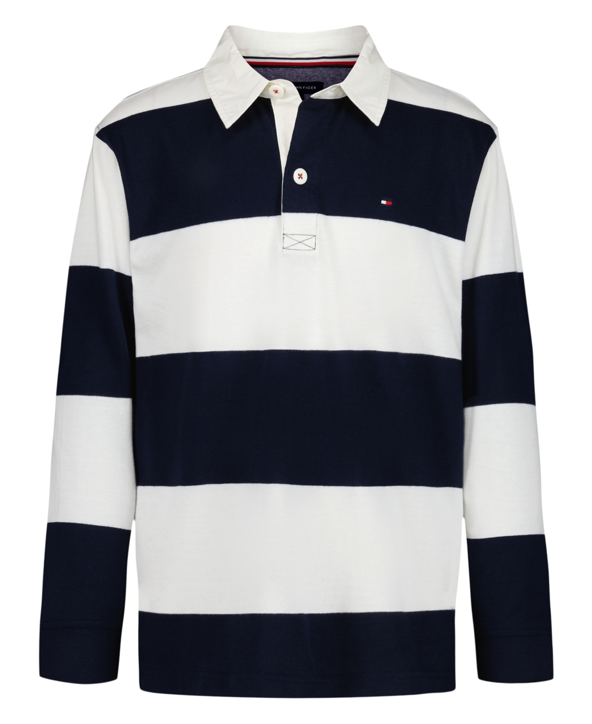 Click here for Tommy Hilfiger Boys 8-20 Bold Striped Rugby Polo S... prices