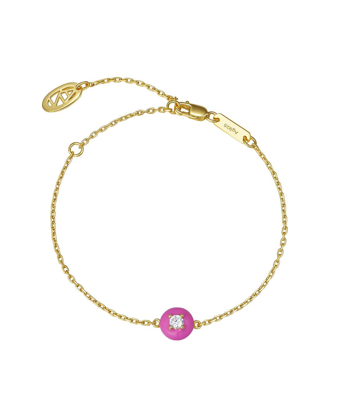 Click here for Anna Zuckerman Petit Cupcake Bracelet in Rose - Ro... prices