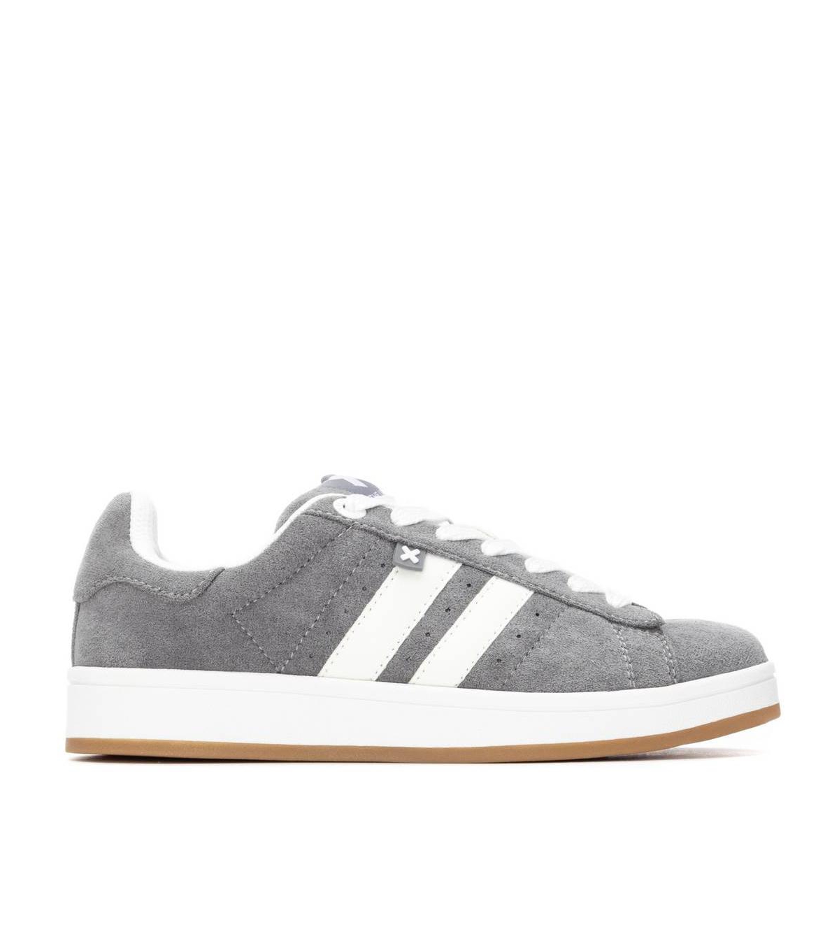 Click here for Womens Suede Casual Sneakers By Xti - Grey prices
