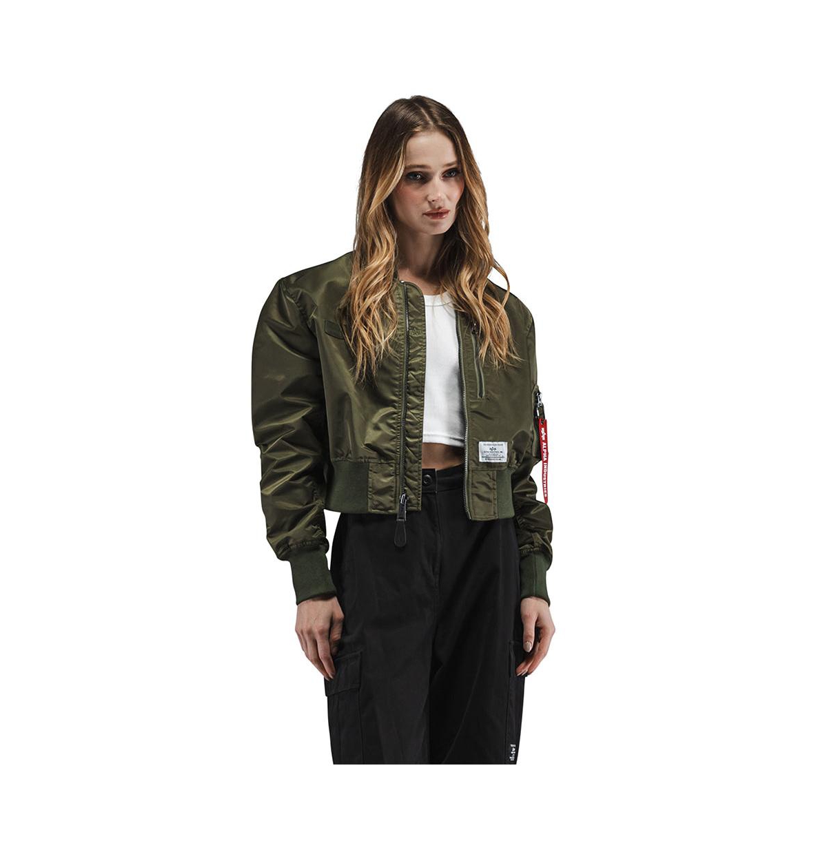 Click here for Alpha Industries Womens L-2B Cropped Gen Ii Flight... prices