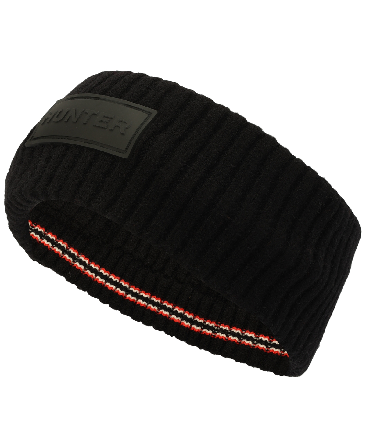 Click here for Hunter Womens Play Tonal Logo Tonal Headband - Bla... prices