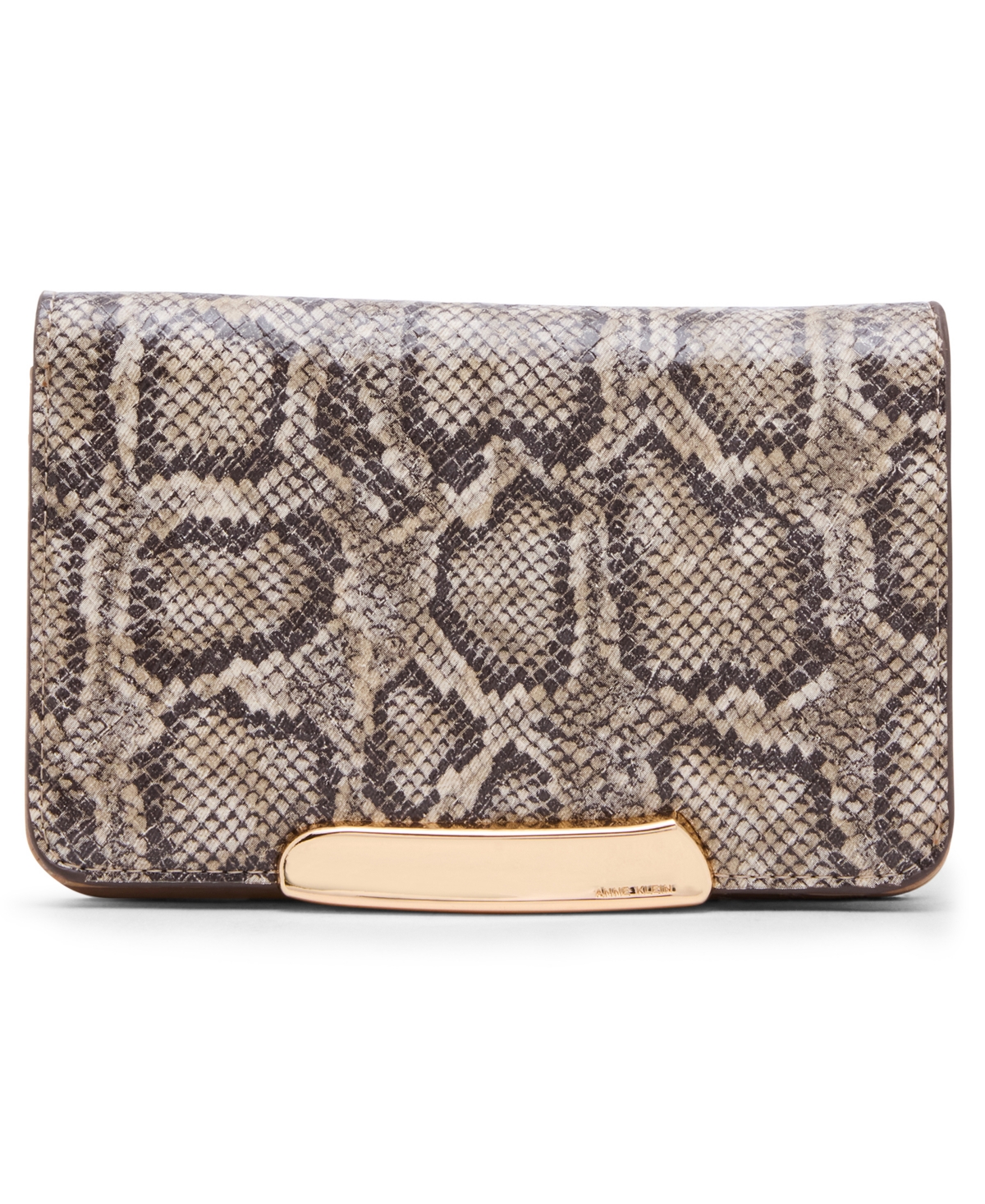 Click here for Anne Klein Snake Bifold Wallet - Brown prices