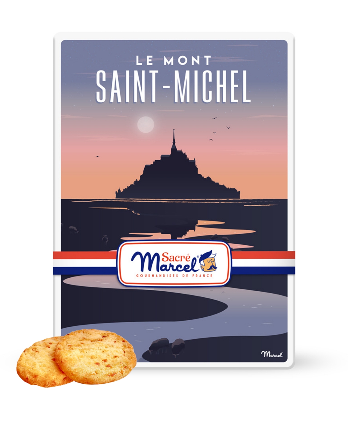 Click here for Sacre Marcel Mont Saint-Michel Tin with French App... prices