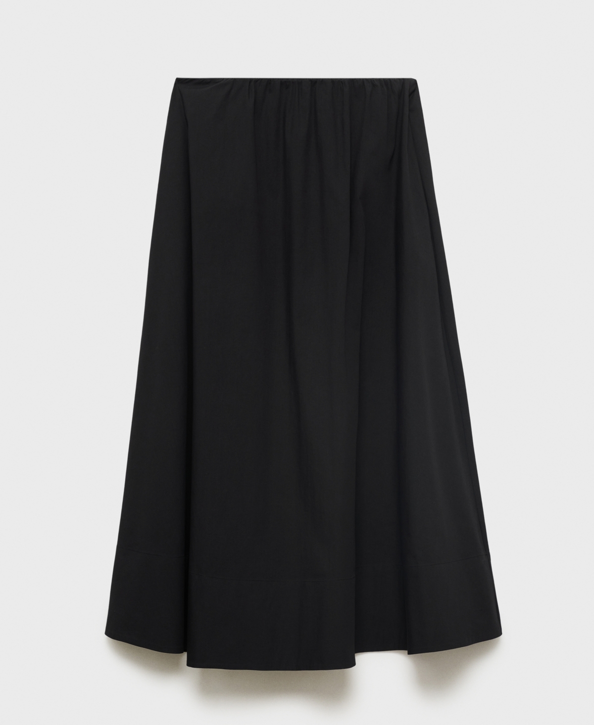 Click here for Mango Womens Flared Cotton Skirt - Black prices