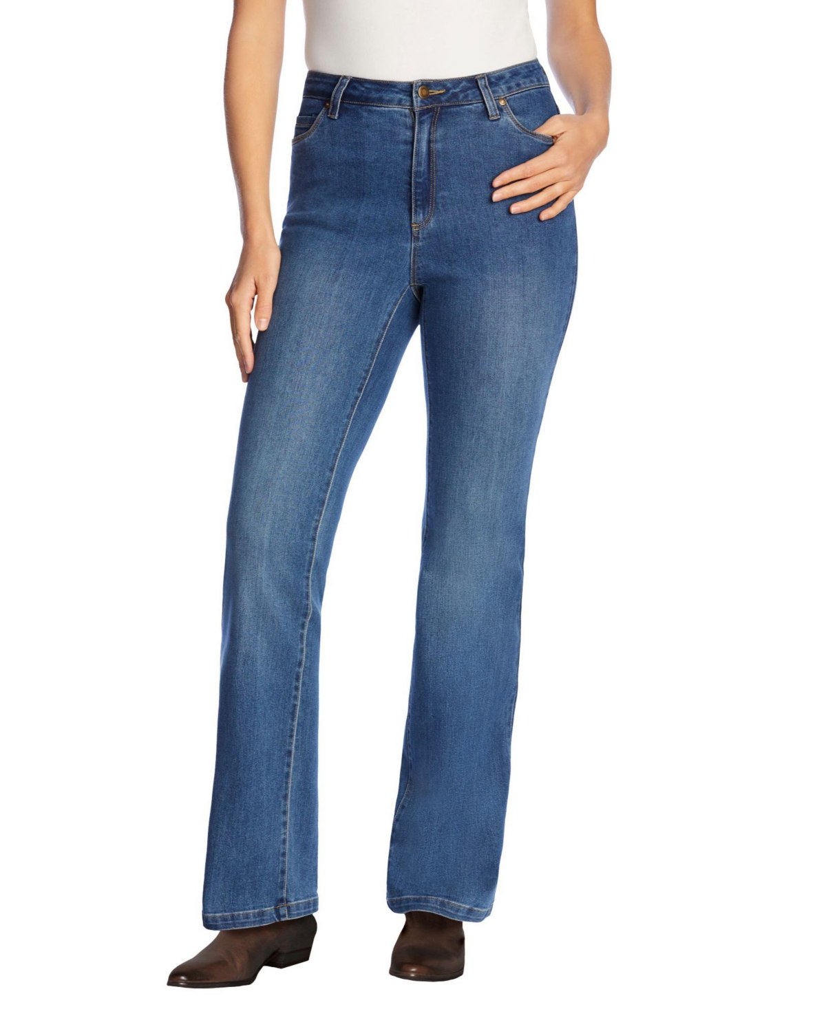 Click here for Woman Within Womens Within Tall Comfort Stretch Bo... prices