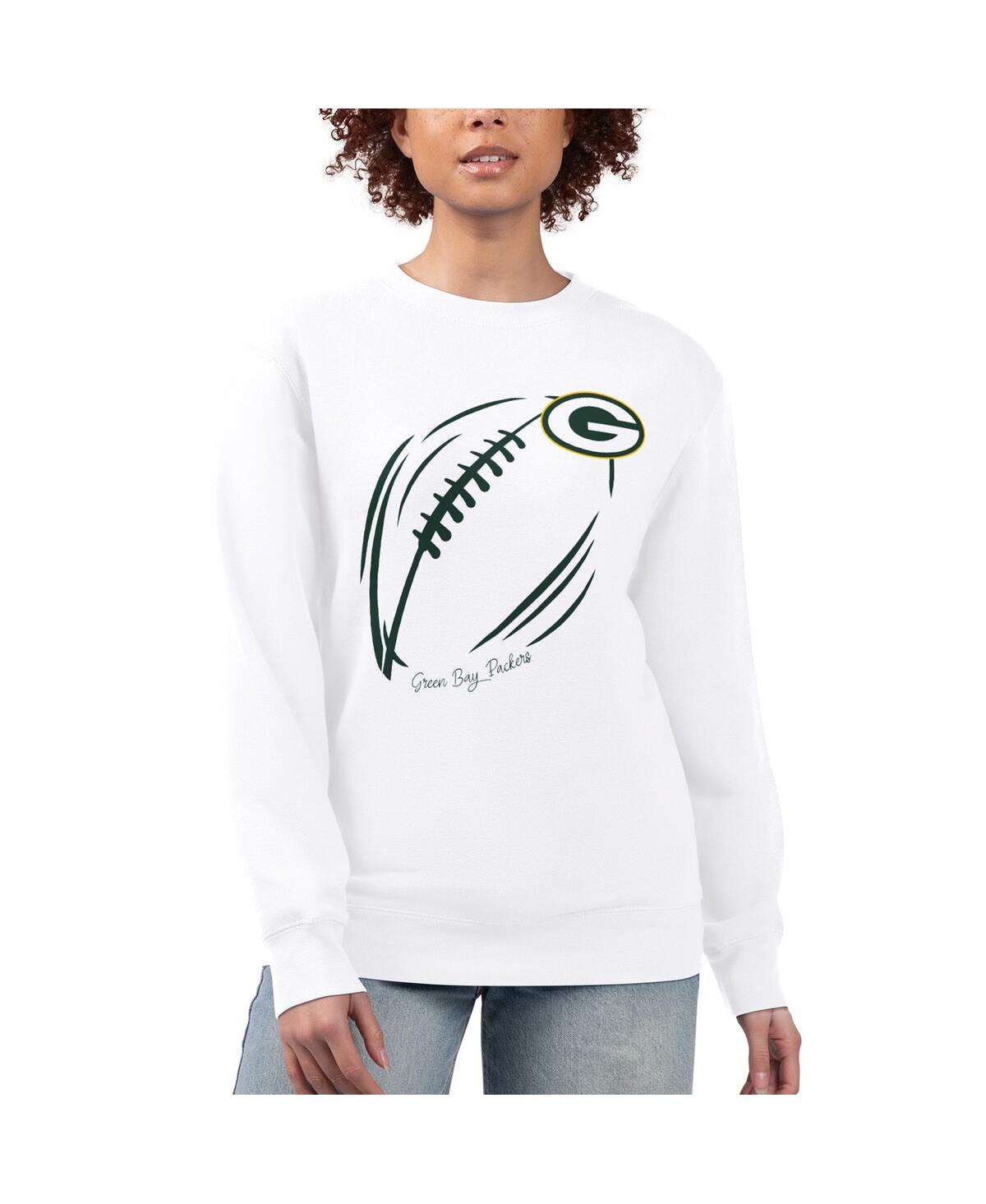 Click here for G-iii 4Her by Carl Banks Womens White Green Bay Pa... prices
