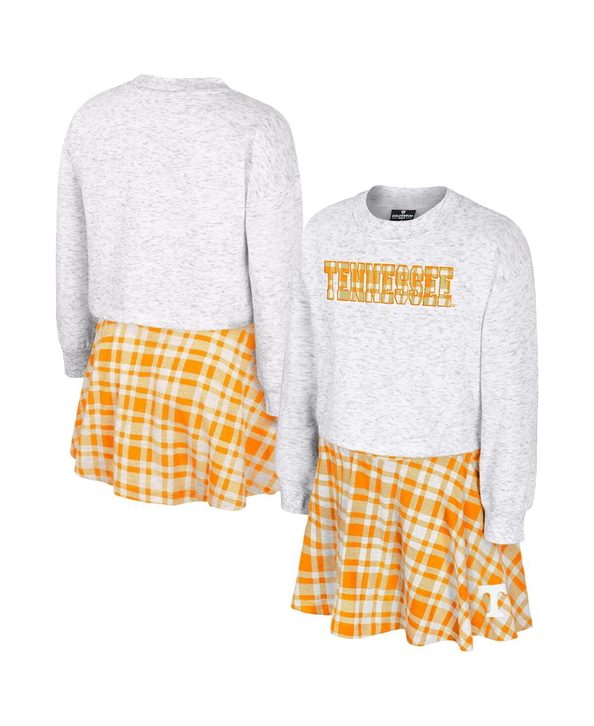 Click here for Colosseum Big Girls 2-Piece Gray Tennessee Volunte... prices