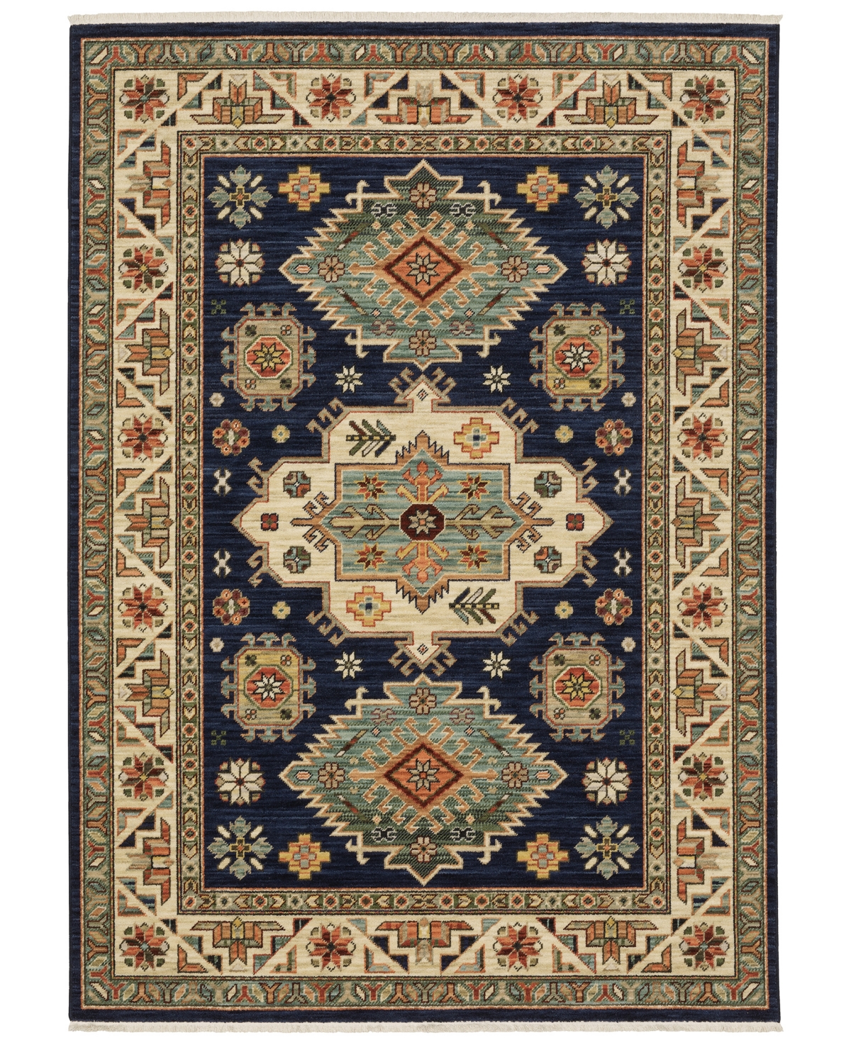 Click here for Oriental Weavers Lilihan 532B6 53x76 Area Rug - Na... prices