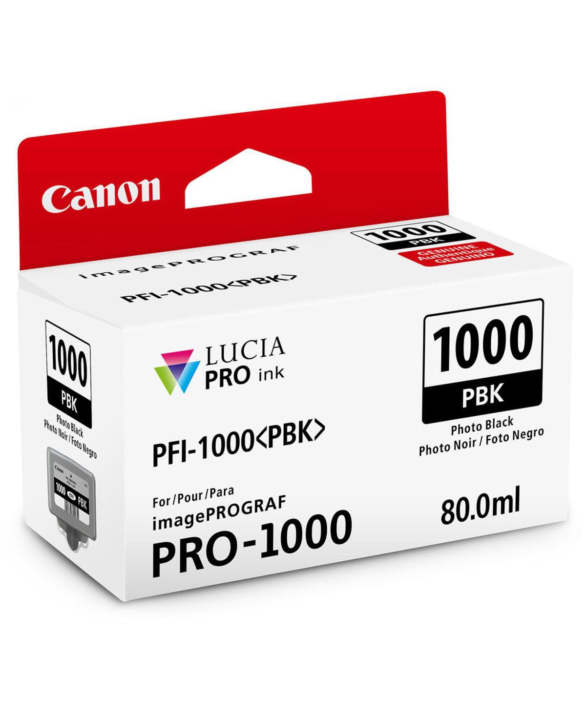 Click here for Canon Pfi-1000 Pbk Photo Black Lucia Pro ink for i... prices