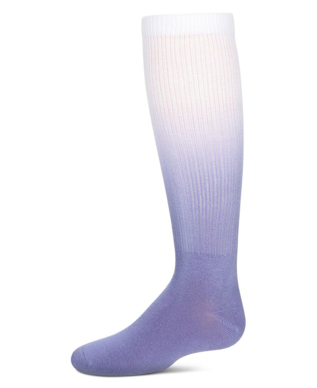 Click here for Memoi Girls Dip Dye Knee High Socks - Blue prices