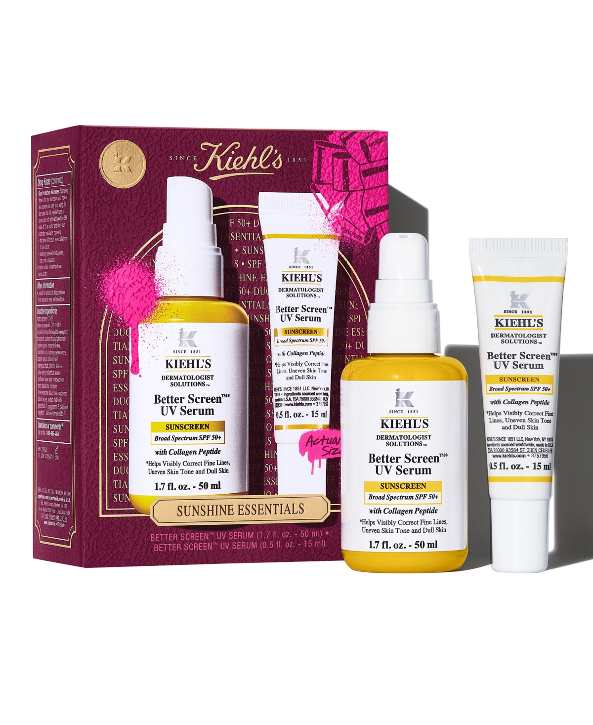 Kiehls Since 1851 2-Pc. Sunshine Essentials Better Screen Gift Set