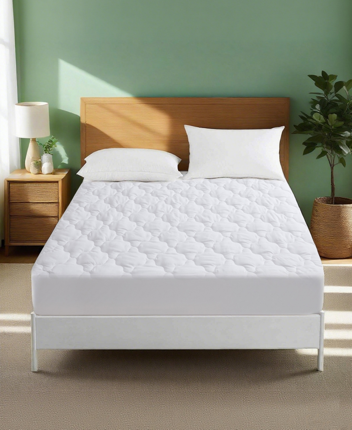 Click here for Unikome Quilted Down Alternative Mattress Pad with... prices