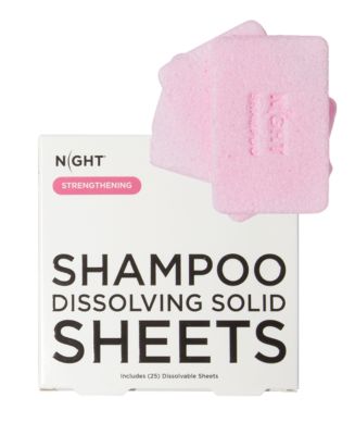 Mess Free Shampoo Sheets, Instantly Dissolves, 25 Washes - Macy's