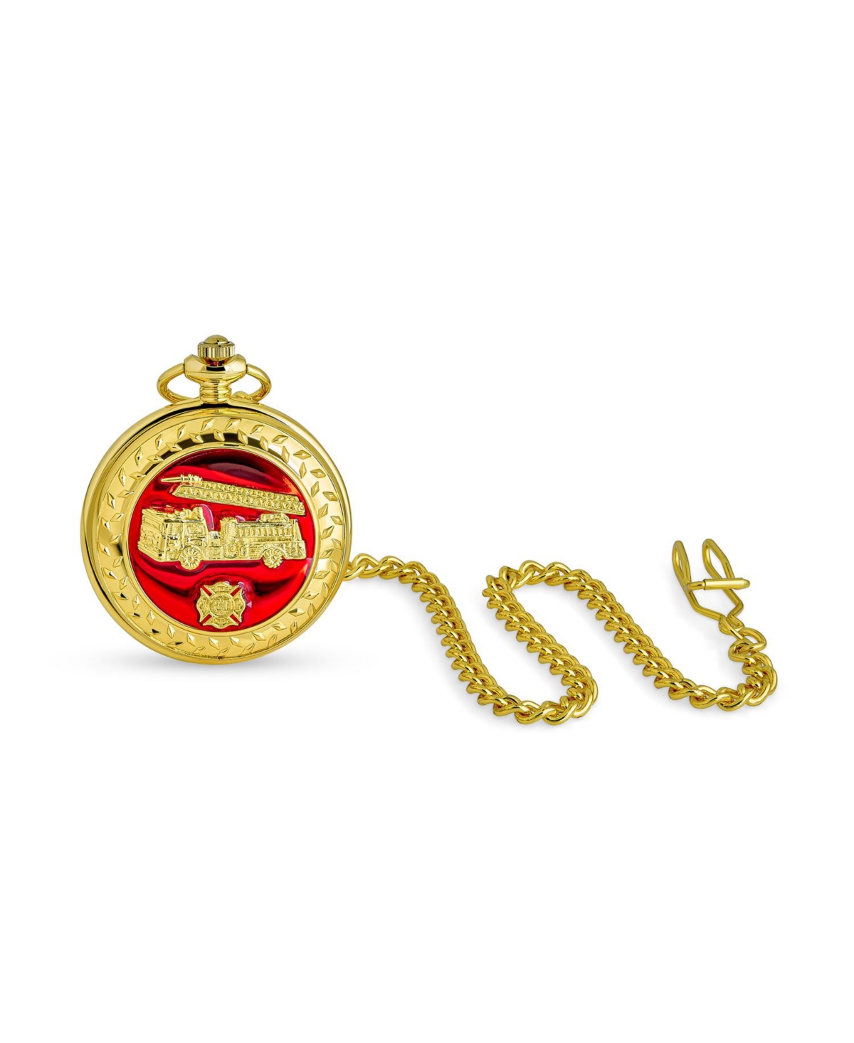 Click here for Bling Jewelry Fireman Firefighter Fire Truck Pocke... prices