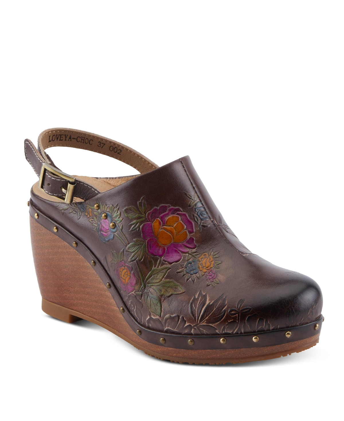 Click here for LArtiste Womens Loveya Handpainted Leather Slingba... prices