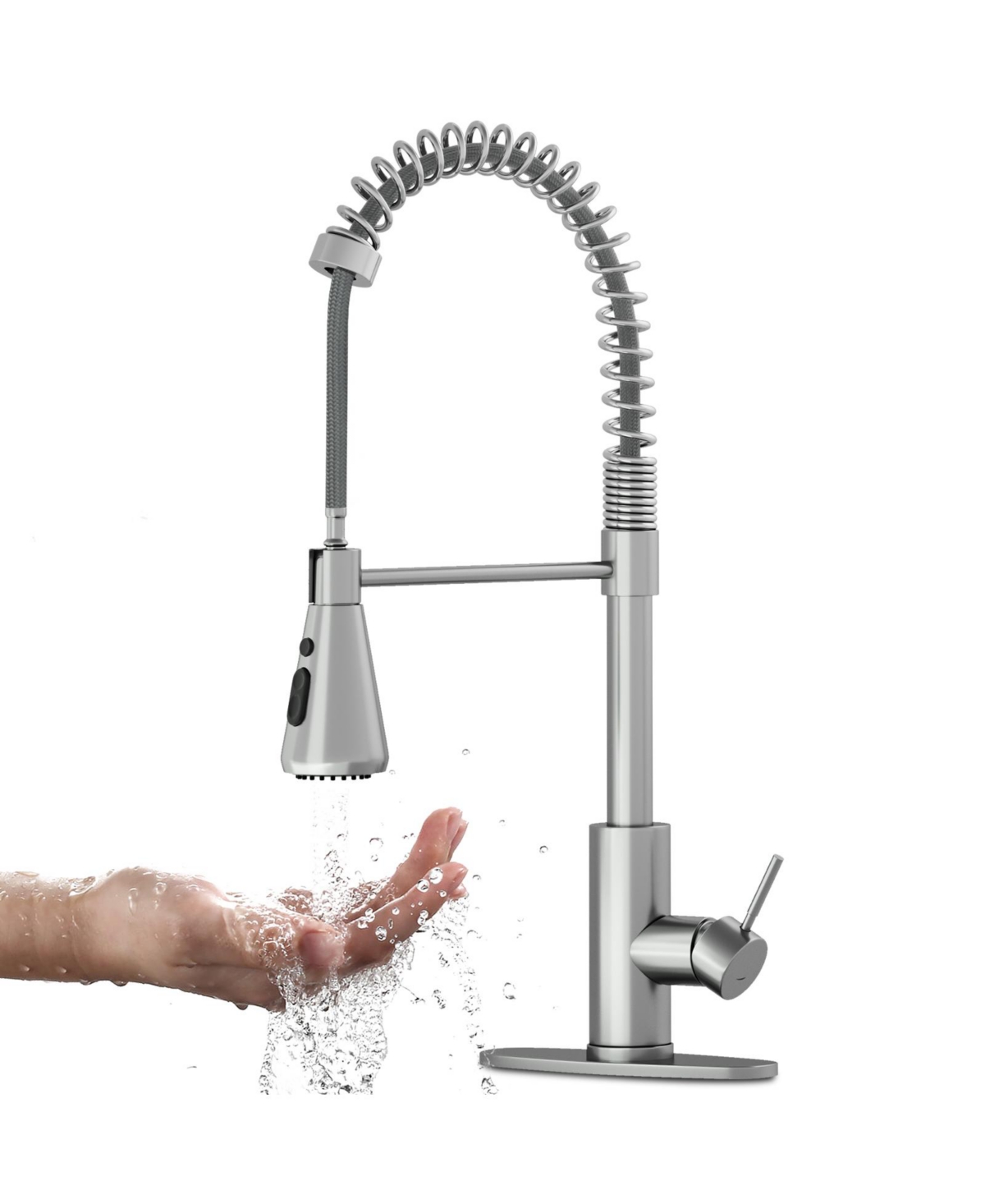 Click here for Pull-Down Stainless Steel Kitchen Faucet with 360&... prices
