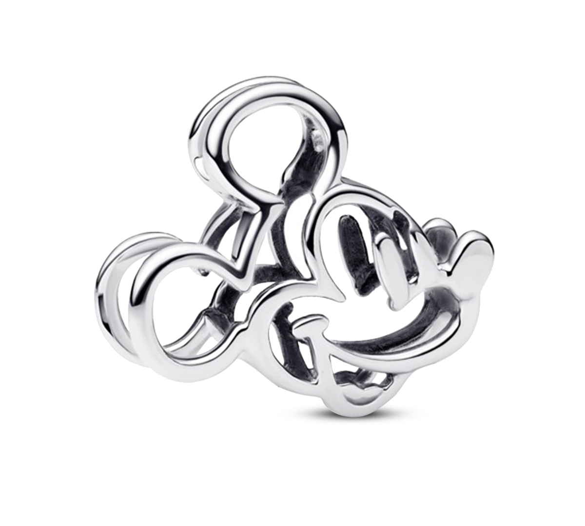 Click here for Pandora Disney Mickey Mouse Openwork Charms - Silv... prices