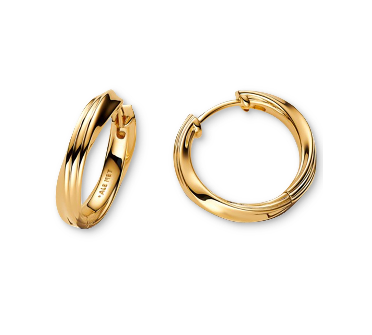 Click here for Pandora Twisted Hoop Earrings - Gold prices