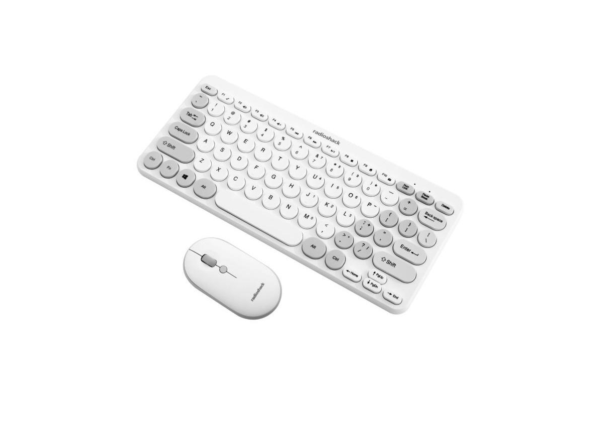 Click here for RadioShack Wireless Keyboard And Mouse White Combo... prices