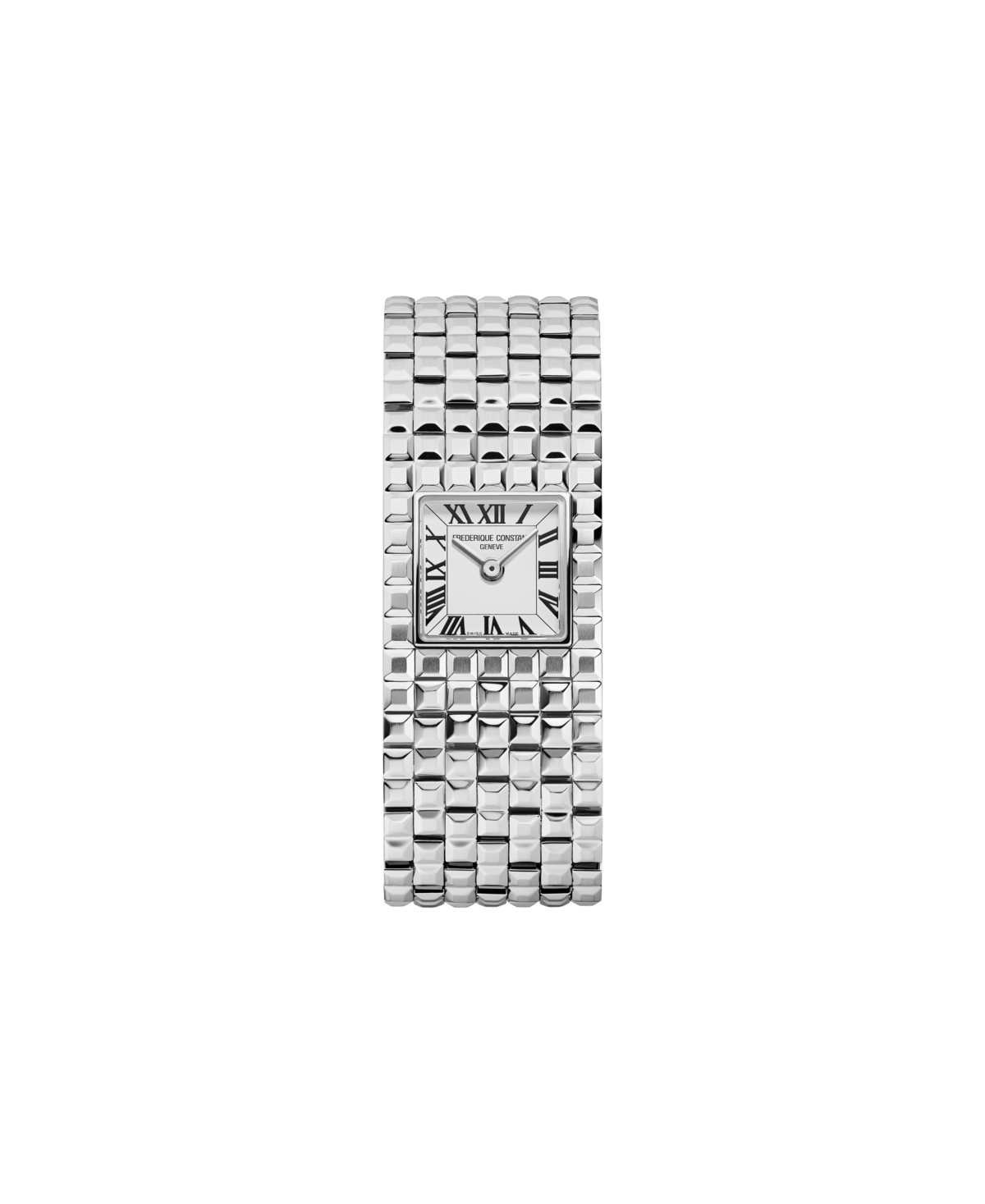 Click here for Frederique Constant Womens Manchette Silver-Tone S... prices