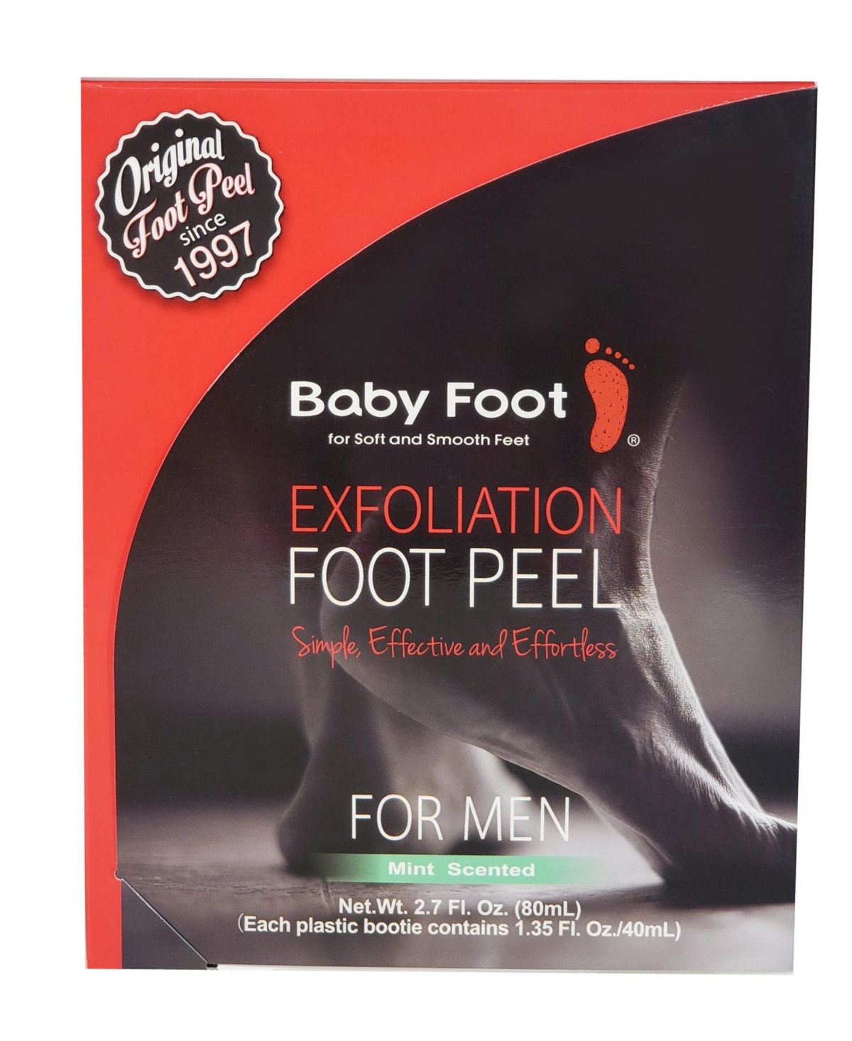 Click here for Baby Foot Exfoliation Foot Peel For Men - Mint Sce... prices