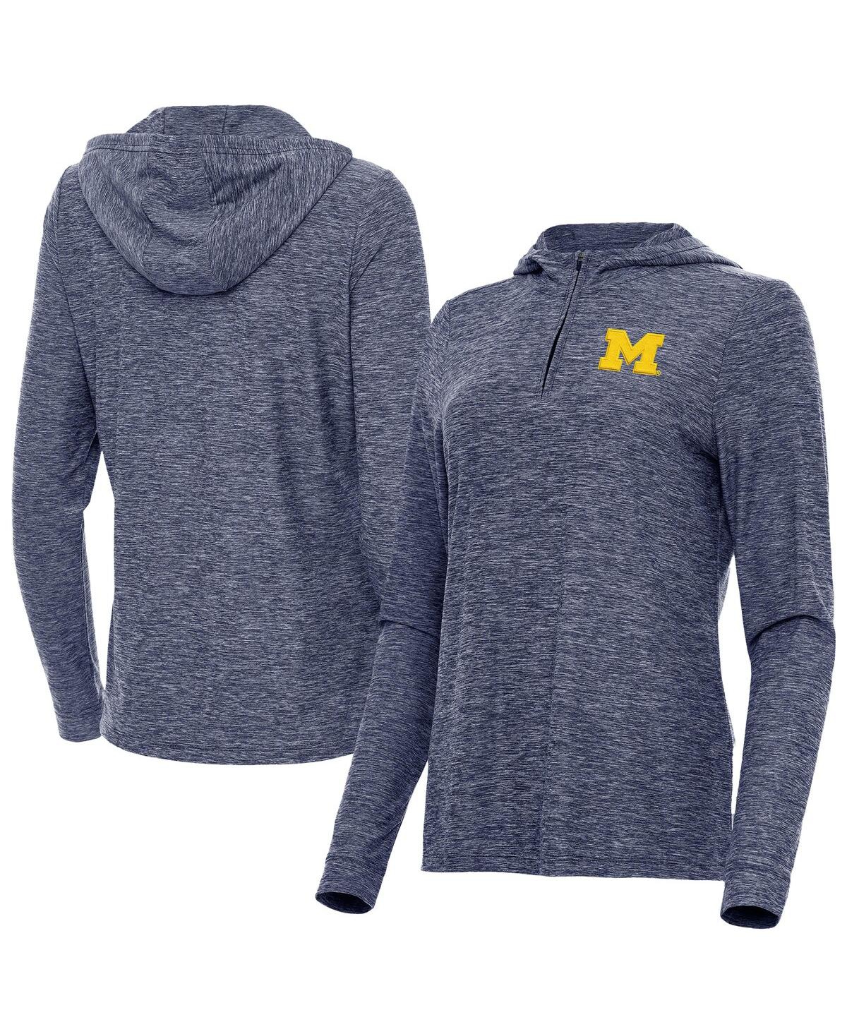 Click here for Antigua Womens Heather Navy Michigan Wolverines Da... prices