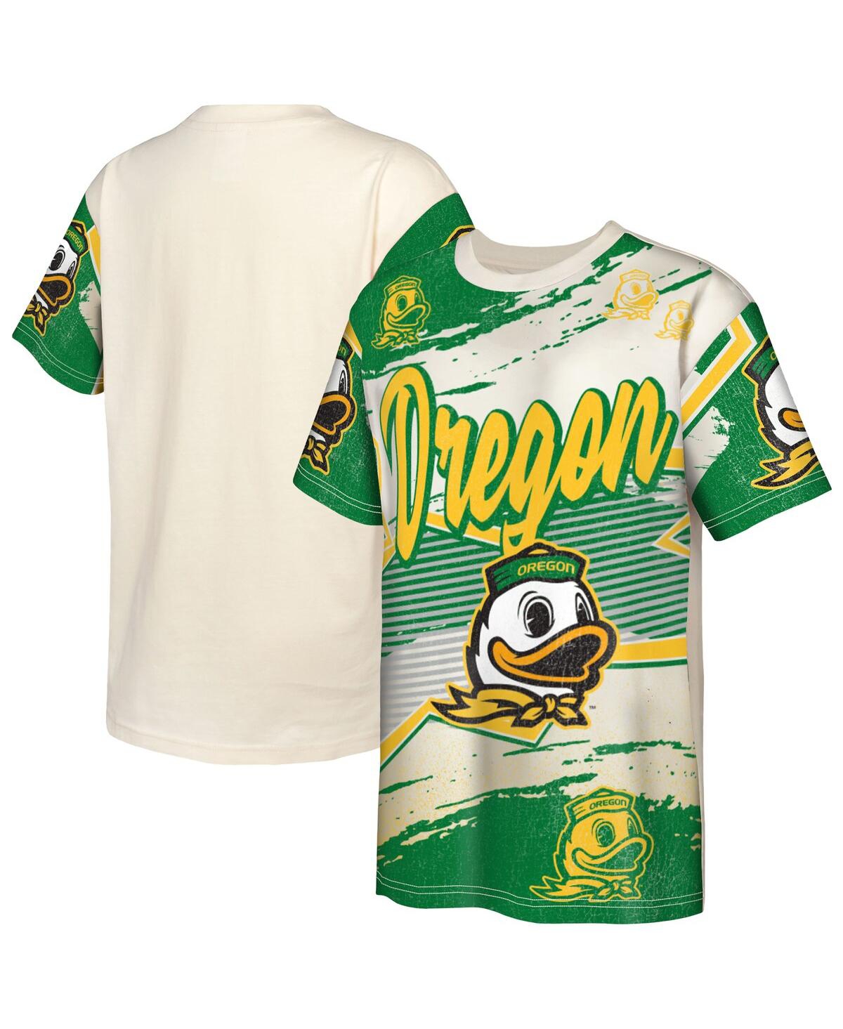 Click here for Outerstuff Big Boys and Girls Cream Oregon Ducks M... prices