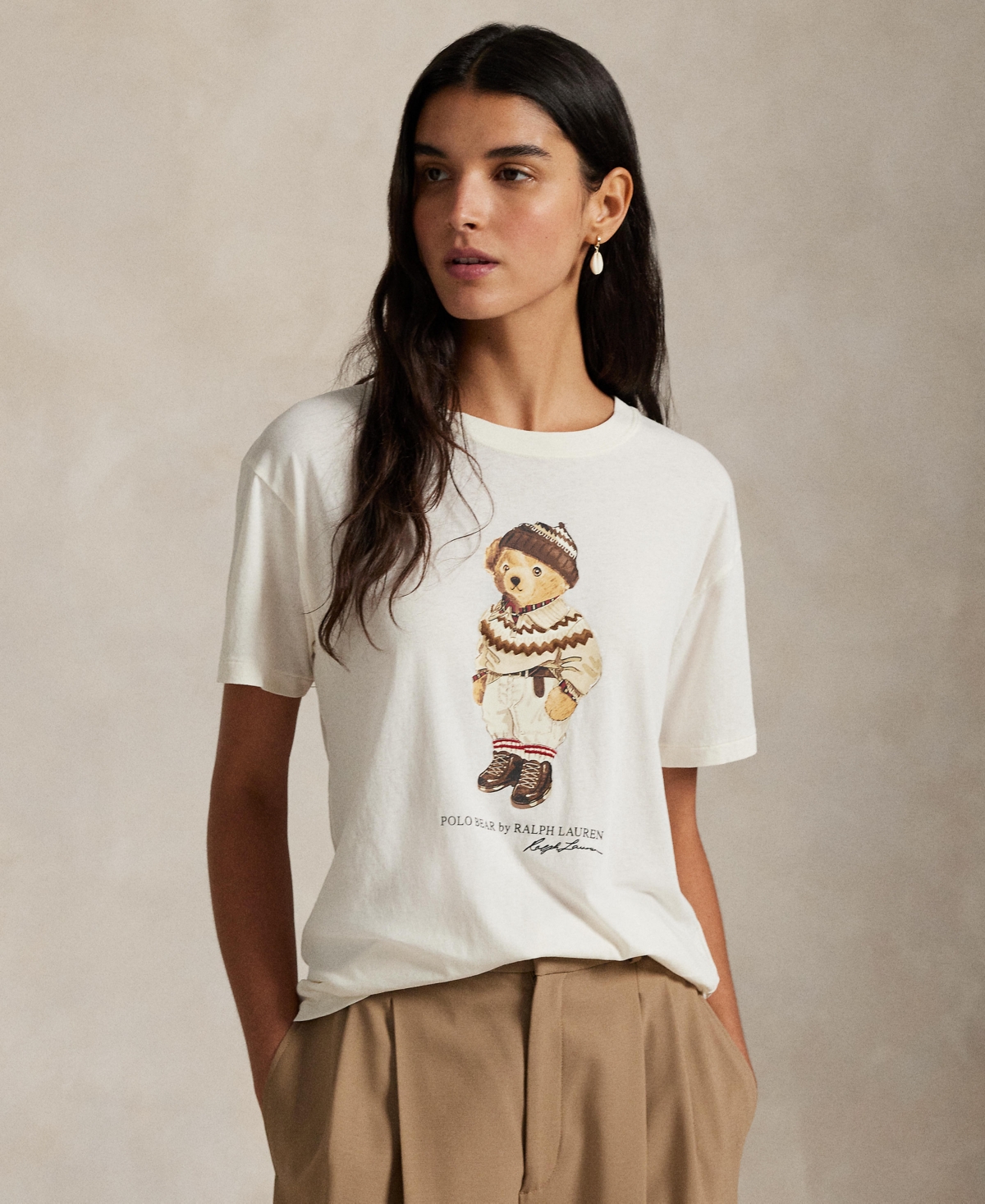 Click here for Polo Ralph Lauren Womens Crew Neck Short Sleeve To... prices