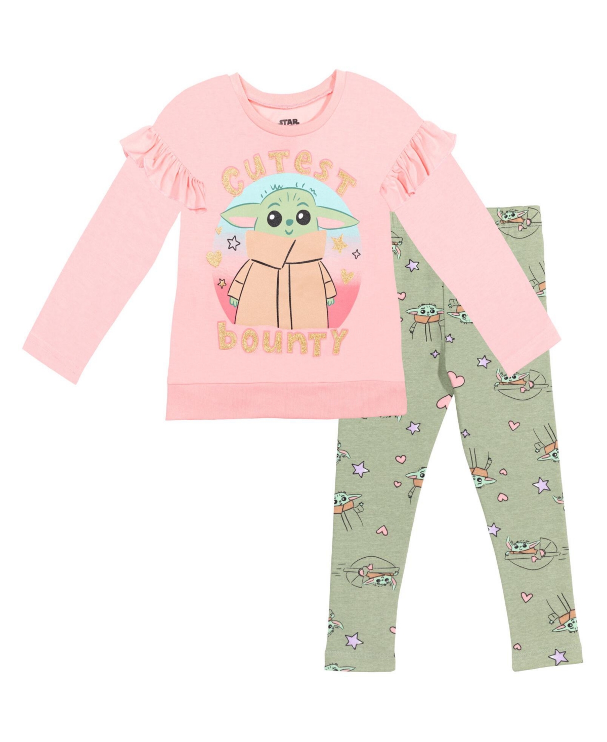 Click here for Star Wars Baby Girls The Mandalorian Yoda T-Shirt... prices