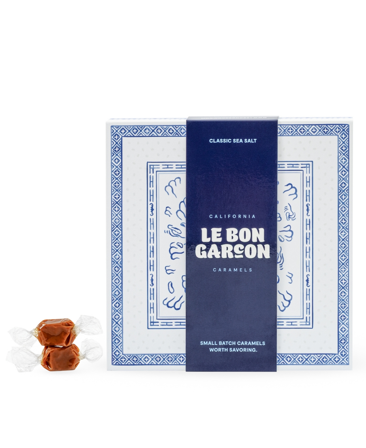 Click here for Le Bon Garcon Classic Sea Salt Caramels Box  6 oz prices