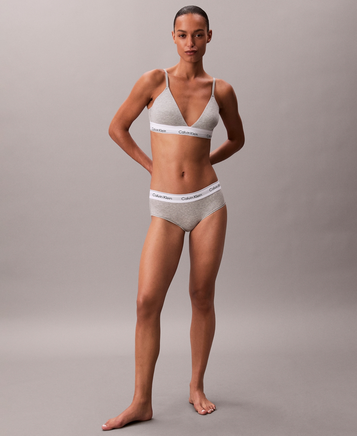 Click here for Calvin Klein Womens Icon Cotton-Modal Lightly Line... prices