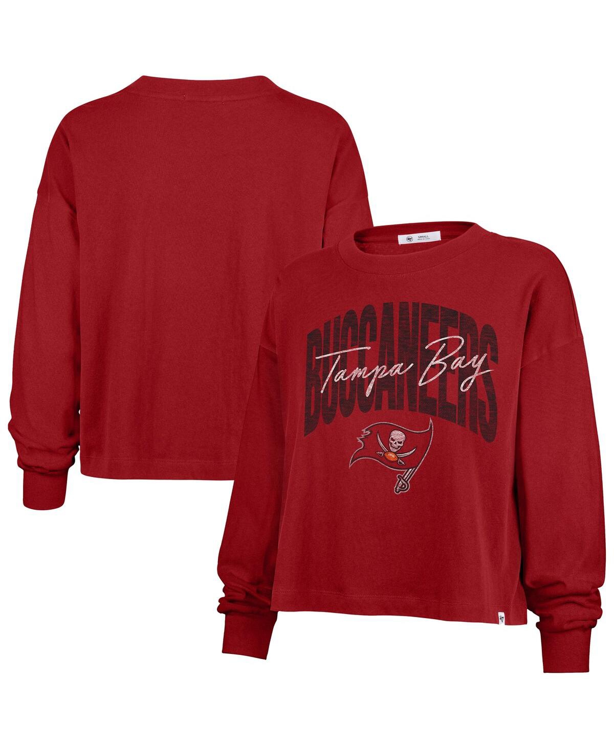 Click here for 47 Brand Womens Red Tampa Bay Buccaneers Muse Sydn... prices