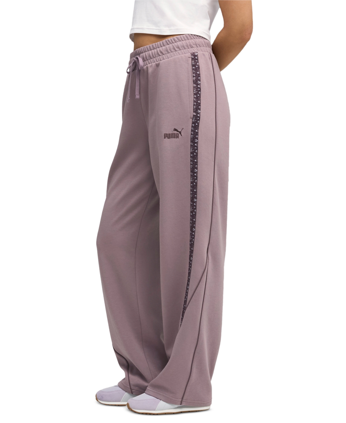 Click here for Puma Womens Essential Animal Straight-Leg Pants -... prices